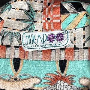 Vintage | Tops | Vintage Hukapoo 7s Graphic Shirt | Poshmark